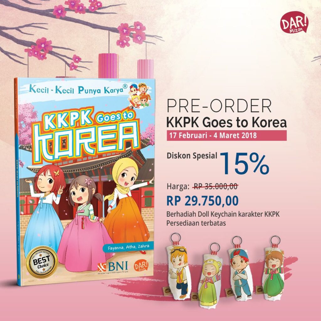 PO KKPK Goes to Korea Siap Dipesan! - Mizanstore Blog